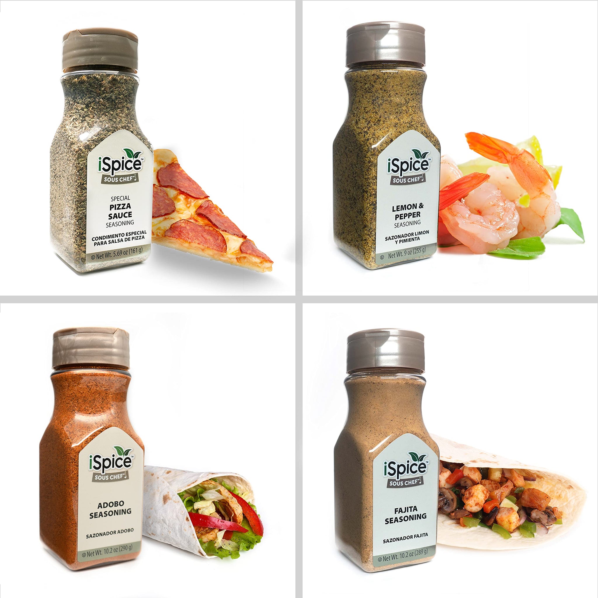 10 Pack Variety Set of All-Purpose Gourmet Seasonings– iSpice You