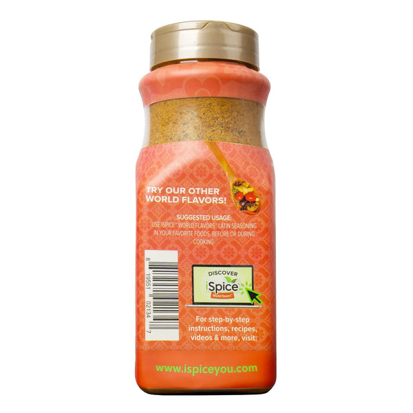 21.91 oz iSpice Latin Seasoning Blend | Food Service | Halal & Kosher ...