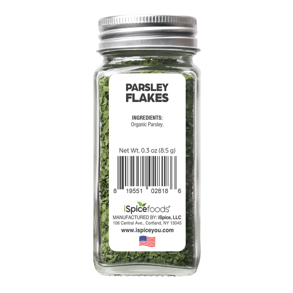 Organic Parsley Flakes - iSpice You
